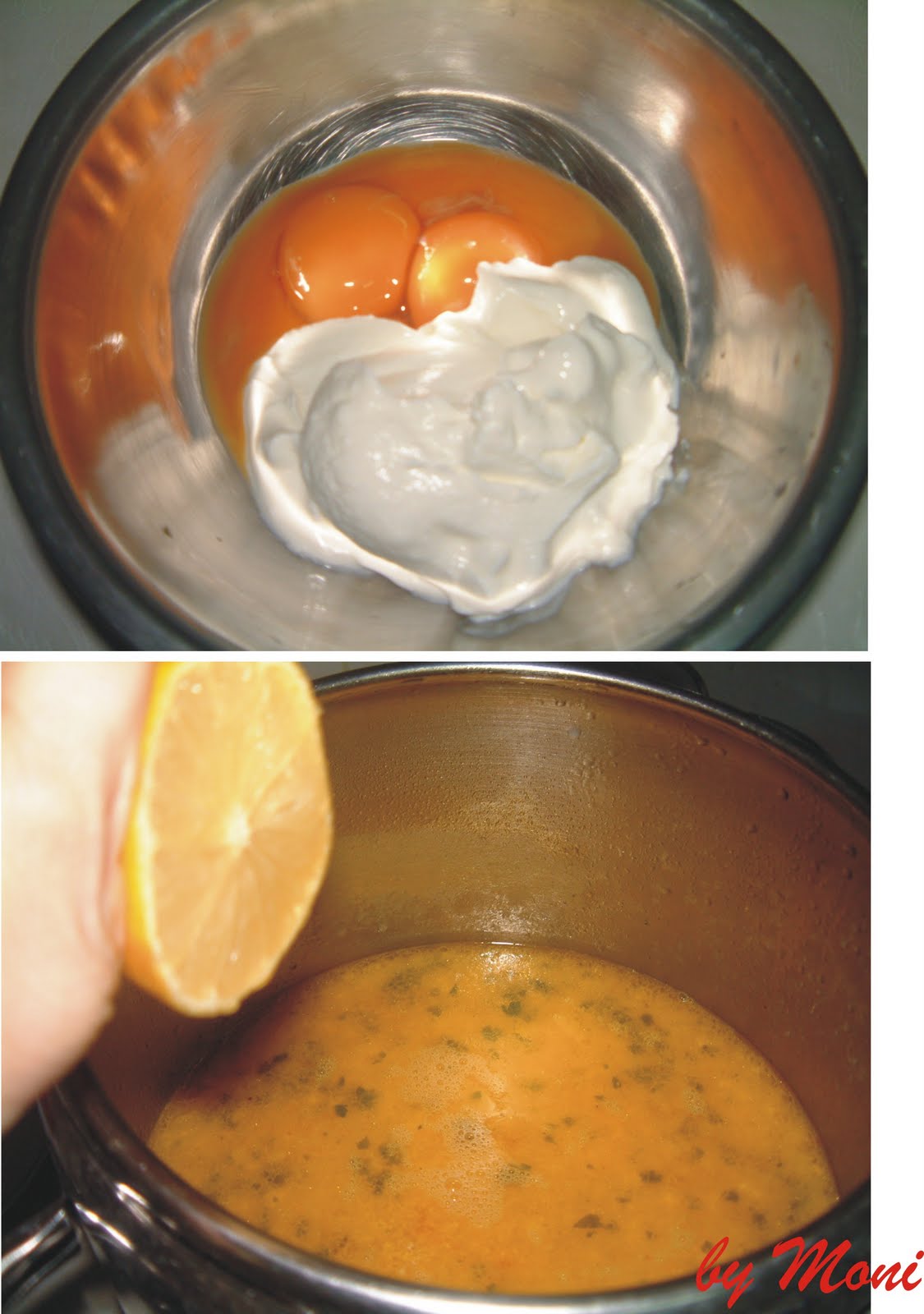 agenda culinara: CIORBA DE PUI A LA GREC