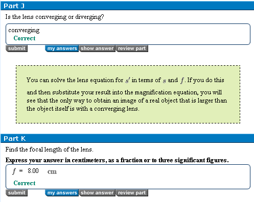 Knight (Calculus based) Physics series; Mastering Physics forum: MP11-1 ...