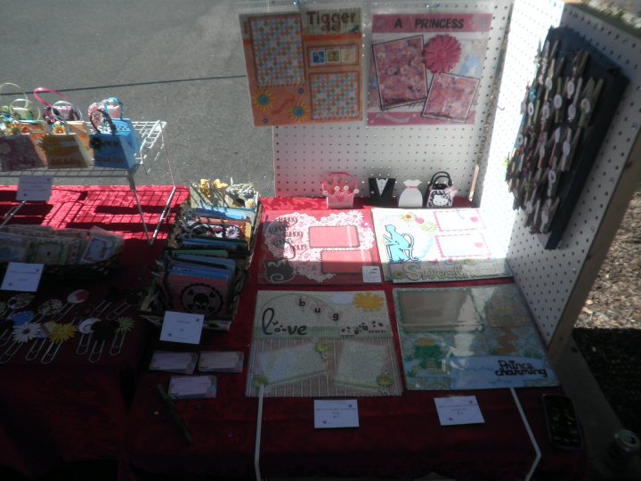 Paper Crafts by Candace: Craft Fair Results and Pictures
