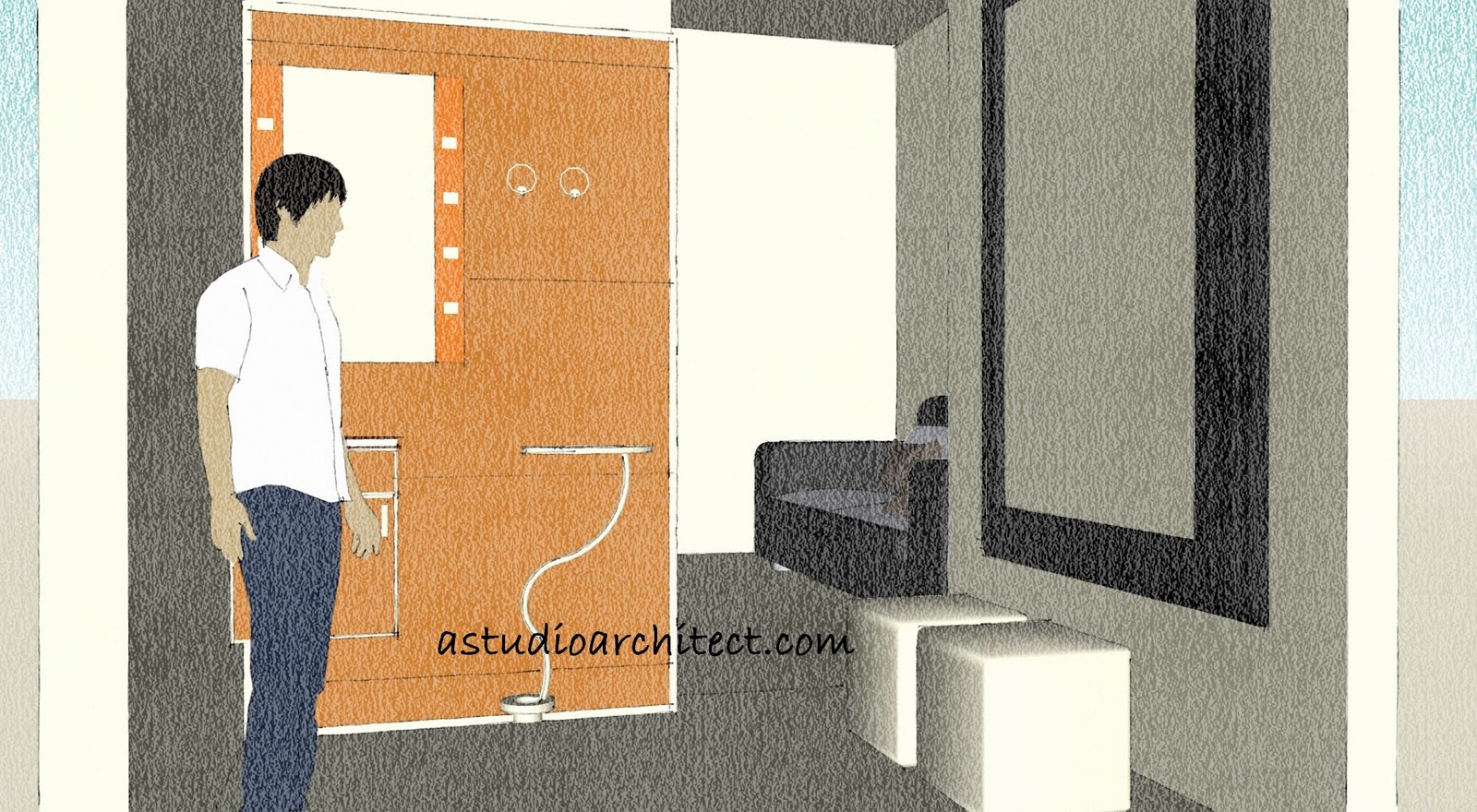 home interior: Foyer sebagai ruang transisi teras dan ruang tamu ...