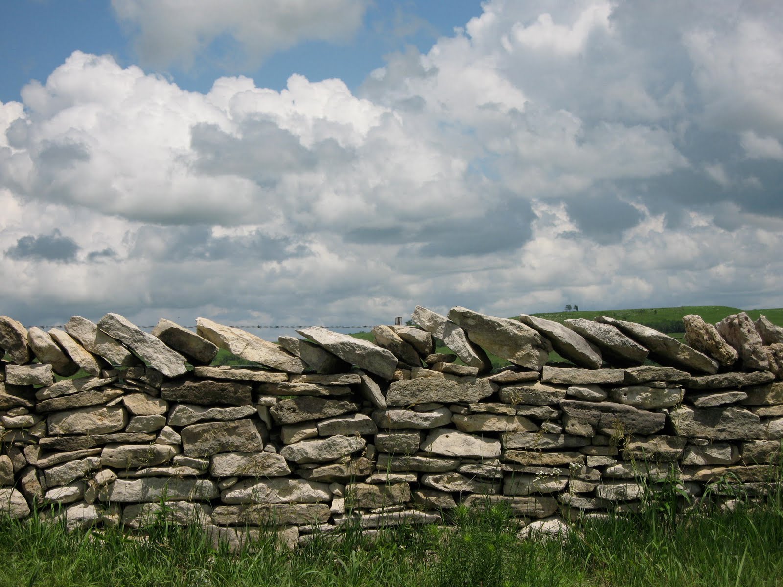 Leslie Tucker Jenison: Stacked stone fences in the Flint Hills