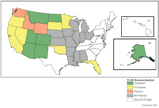 Jessica's Maps: PLSS Map