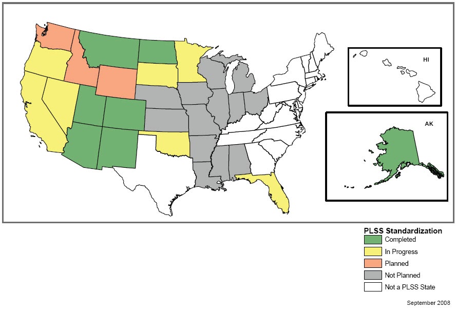 Jessica's Maps: PLSS Map