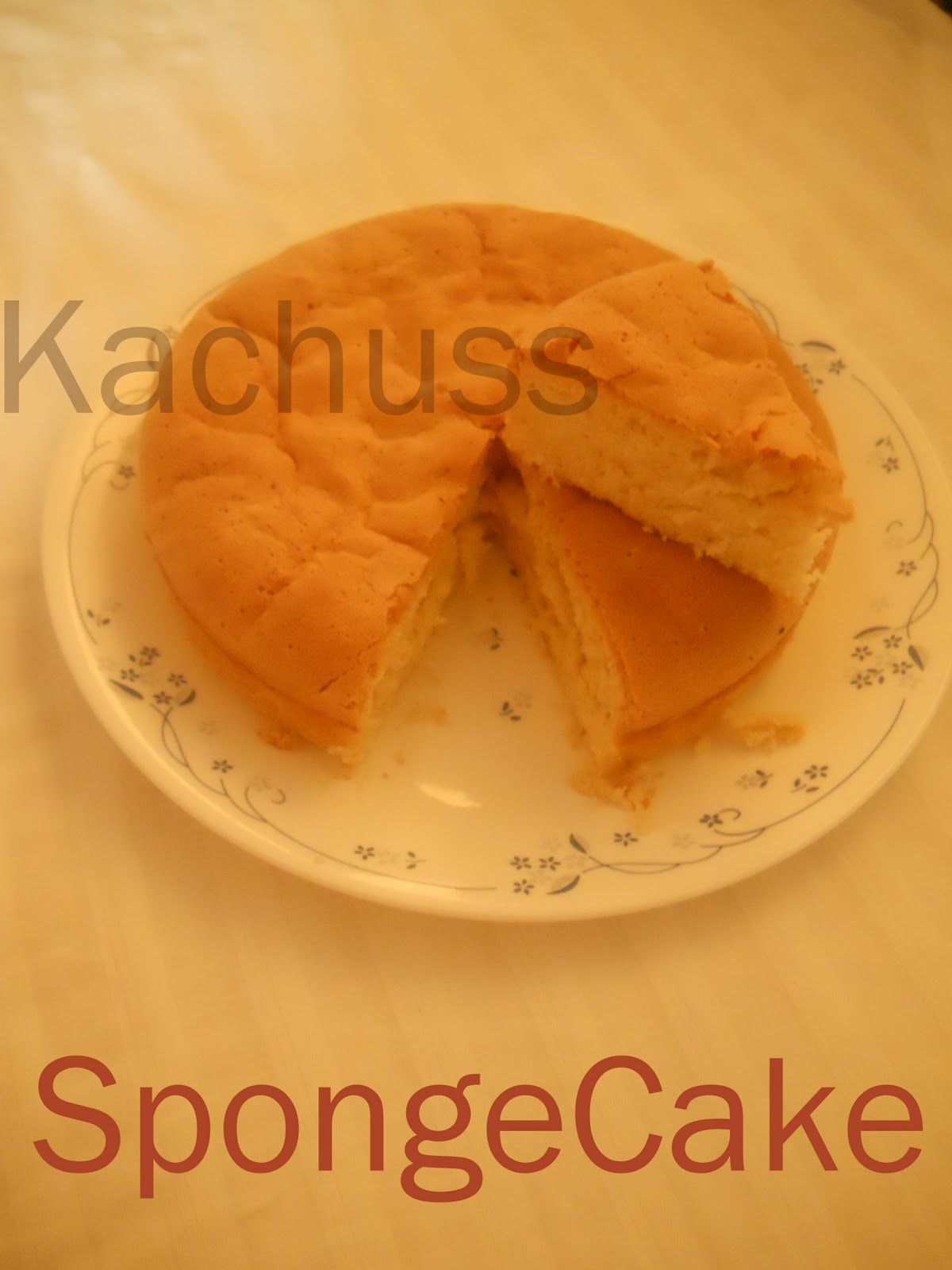 Kachuss Delights: Basic Sponge Cake (for the beginners) & a Tip