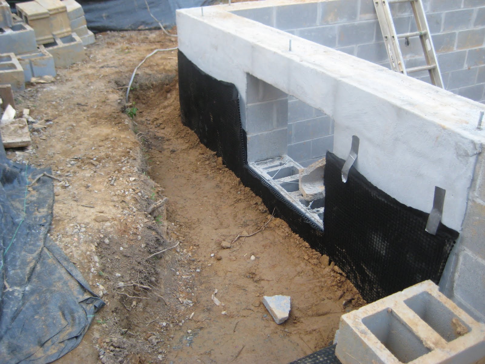 Better Butterworth: Day 23-26 Waterproofing, plumbing and backfill