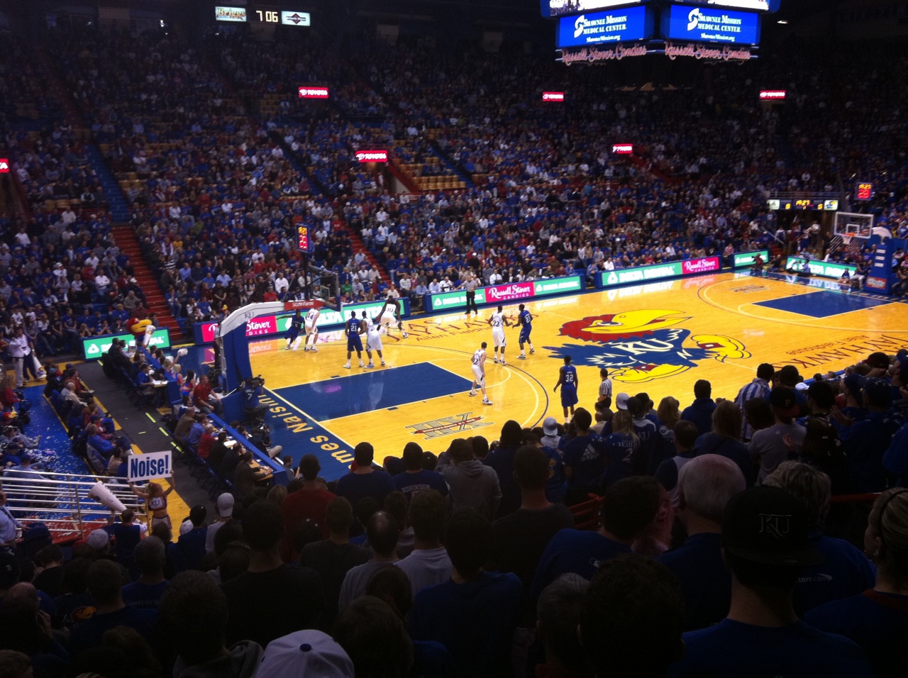 The Grass is Not Always Greener: A Trip to Allen Field House