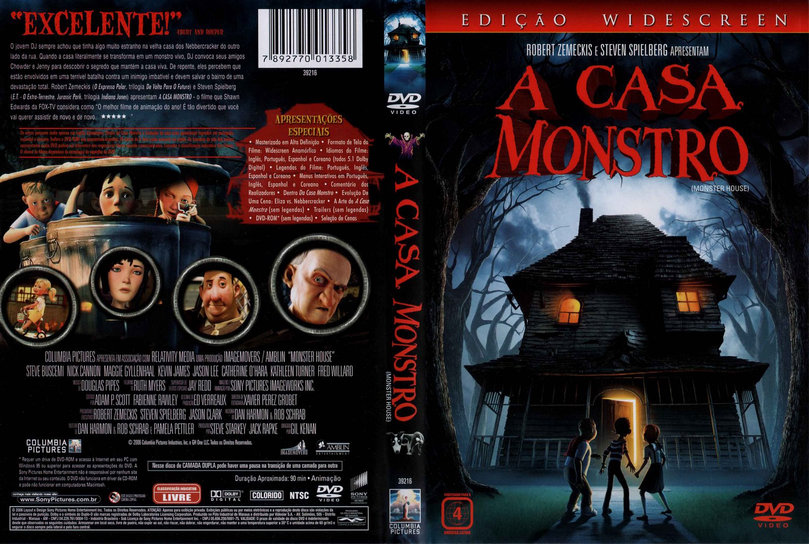 Capas Filmes Animação: A Casa Monstro