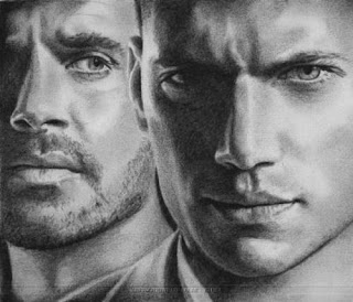 prison break: dibujos de prison break