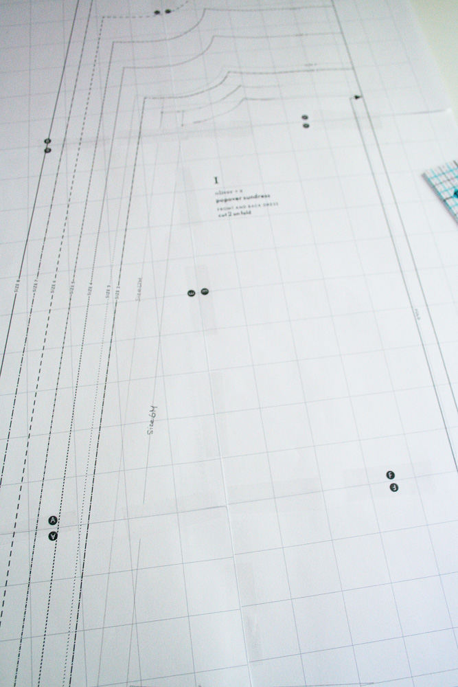 My Little Girl's Closet: Tutorial - Grading a Pattern Version 1