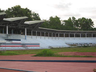 stressed in the city: Palawan's Sports Complex