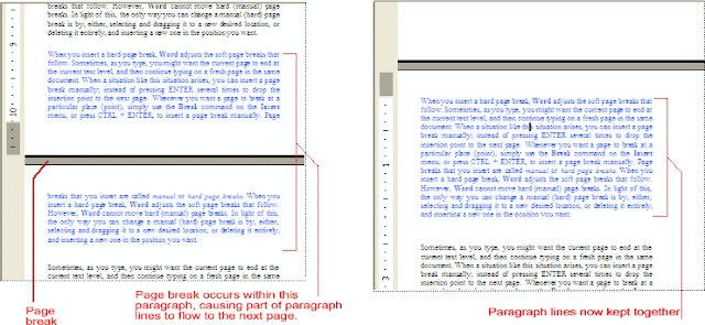 Pagination: Background Pagination, Page Breaks, and Controlling Pagination
