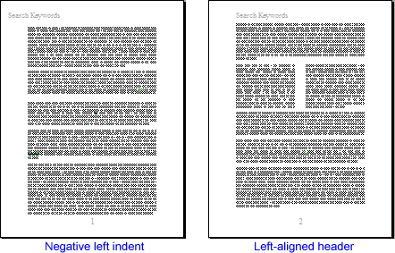 Creating Headers and Footers (a step-by-step approach)