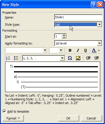 Create a Dictionary-Style Page Header, Styles