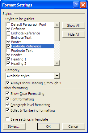 Creating Cross-references