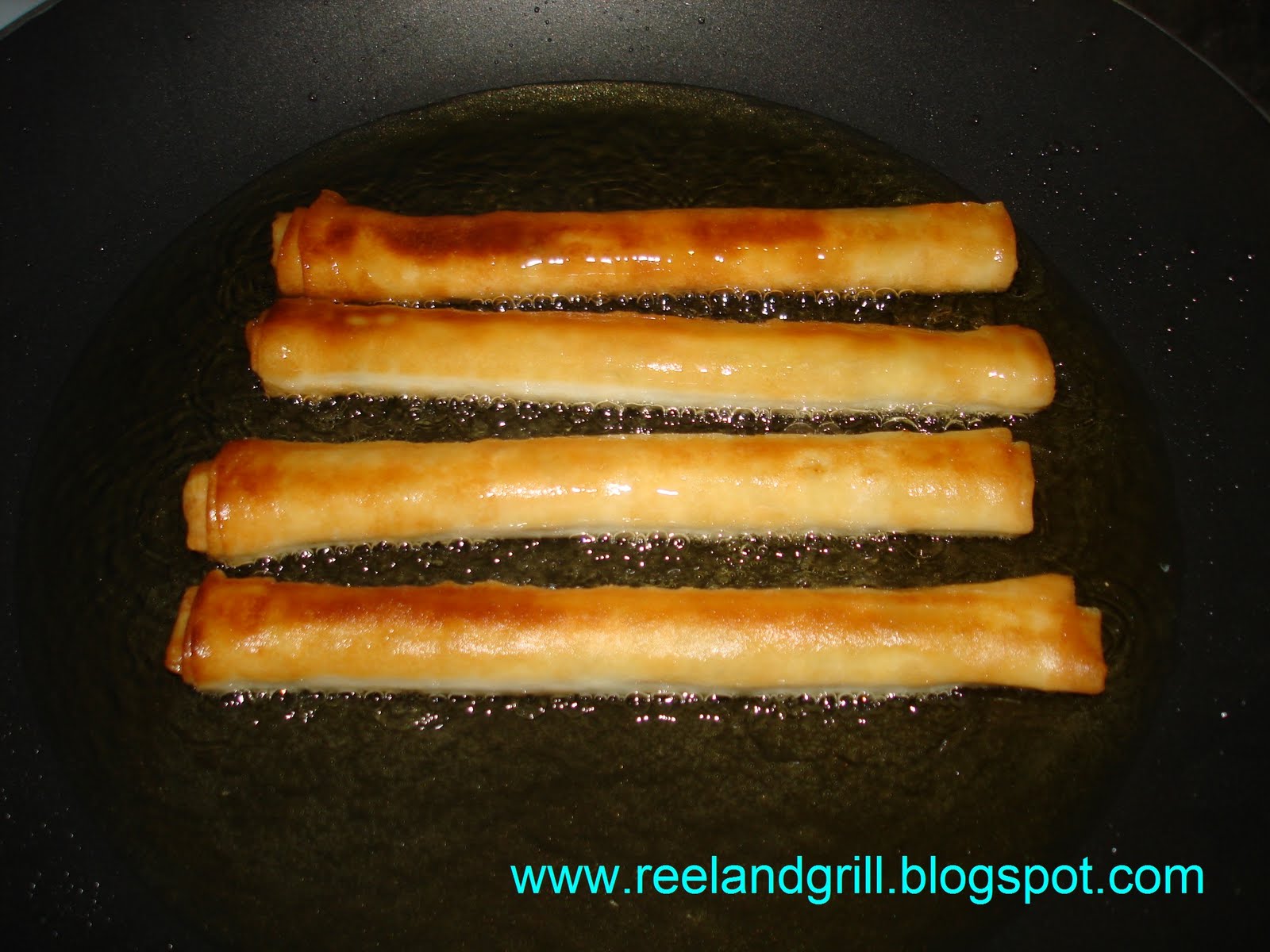 Reel and Grill: Fish Shanghai (Fish Spring Roll)