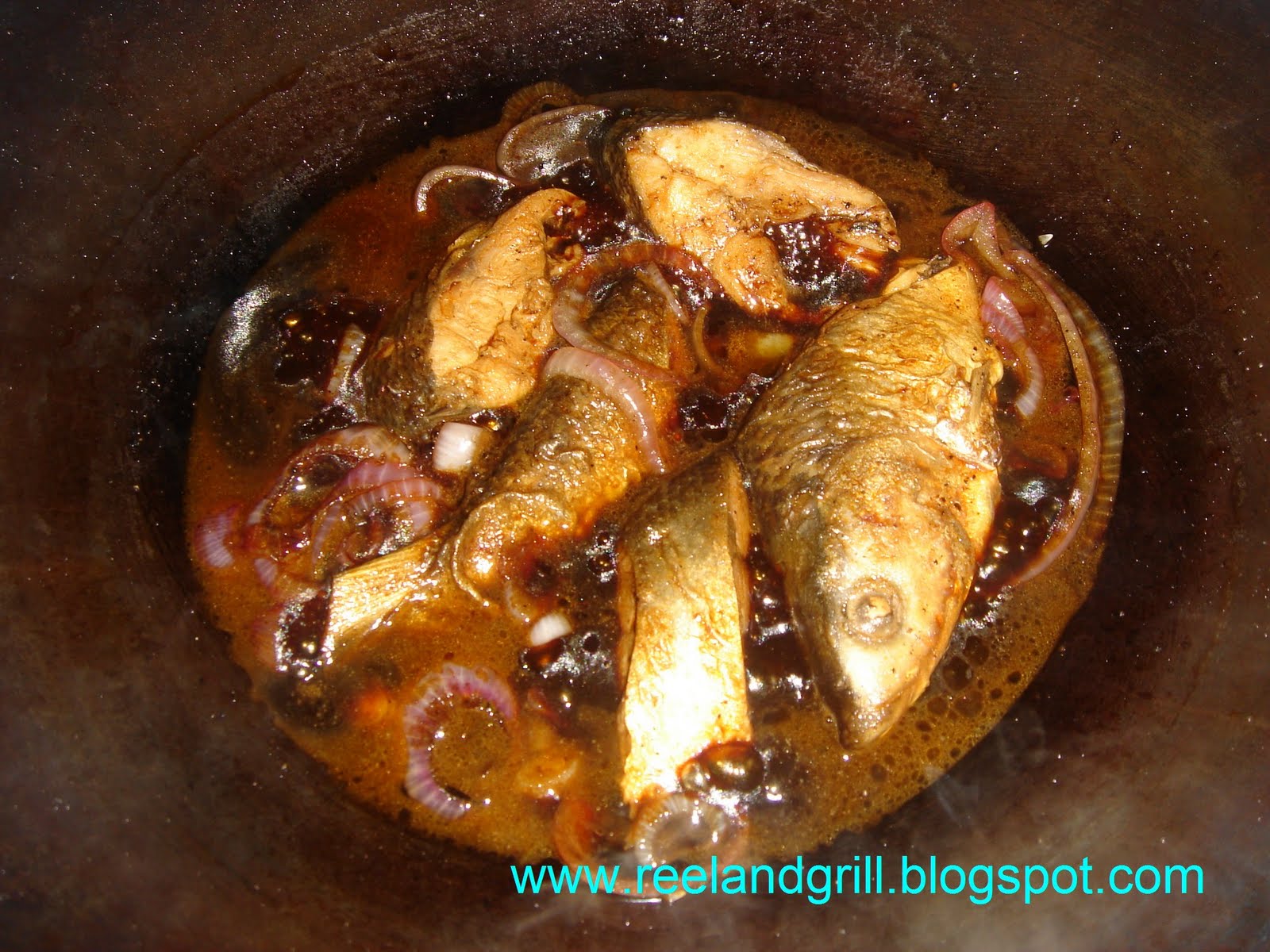 Reel and Grill: Bistik na Bangus (Milkfish Braised in Soy Sauce, Lemon ...