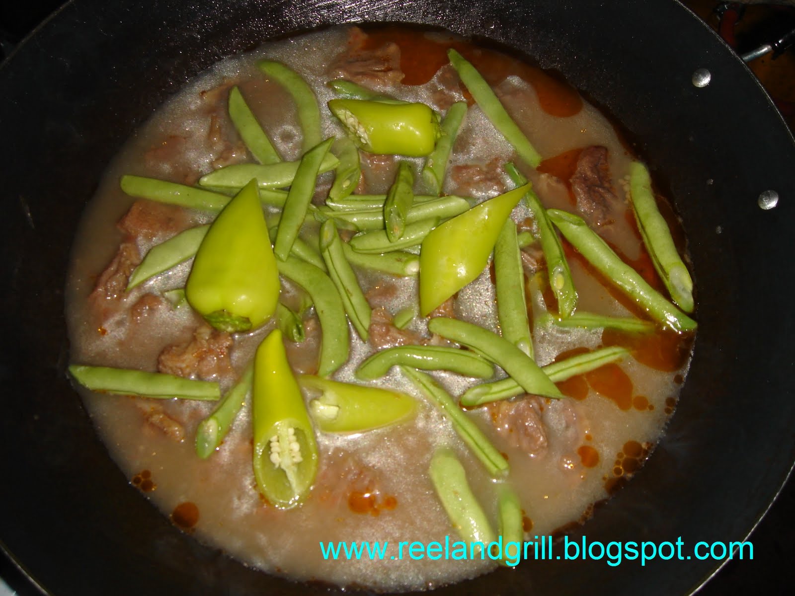 Reel and Grill: Sinigang na Baka (Beef Stew in Tamarind)