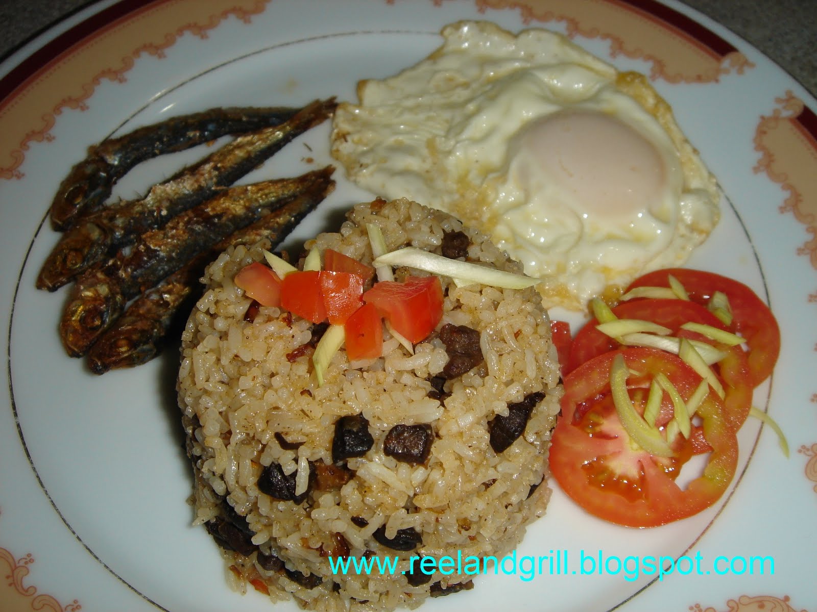 Reel and Grill: Bopis Garlic Fried Rice (Sinangag)