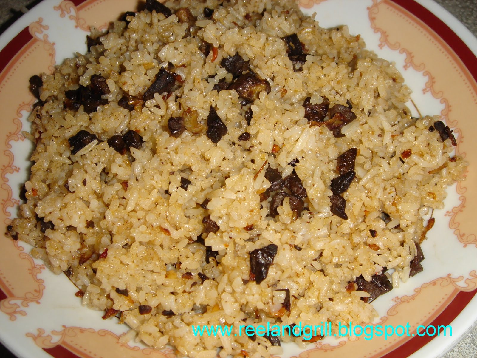 Reel and Grill: Bopis Garlic Fried Rice (Sinangag)
