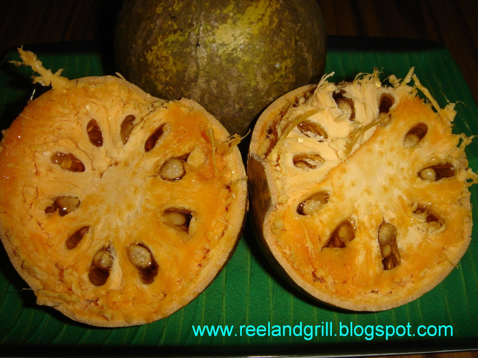 Reel and Grill: Bael or Beli Fruit and Smoothie