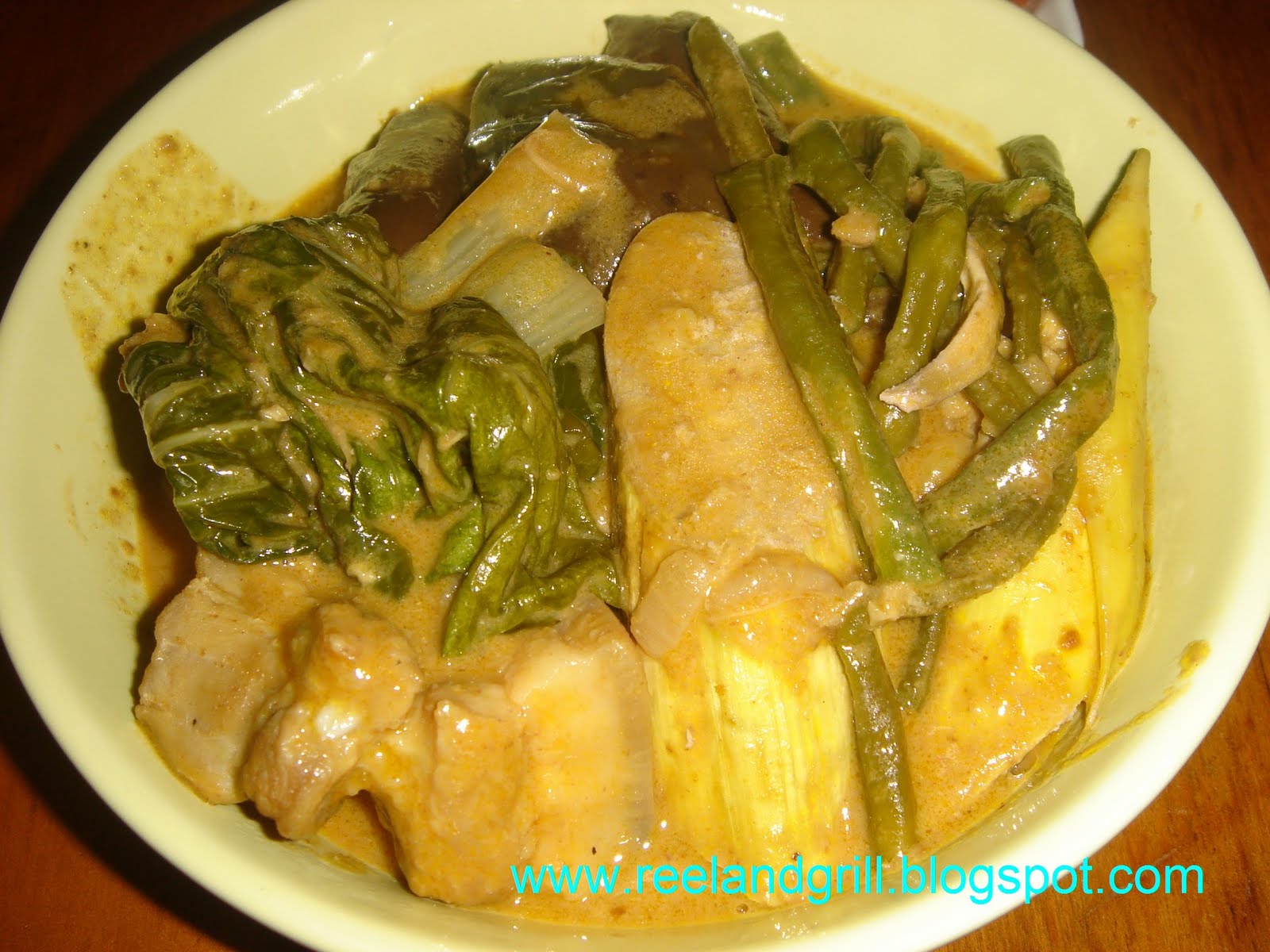 Reel and Grill: Kare-Kare (Meat and Vegetables Stewed in Peanut Sauce)