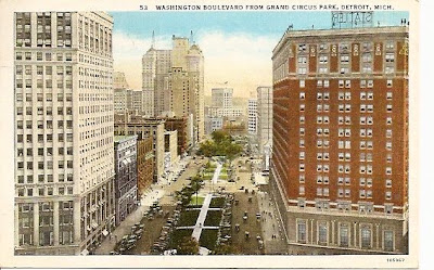 Detroit Paris of the West: Detroit 1807 city map
