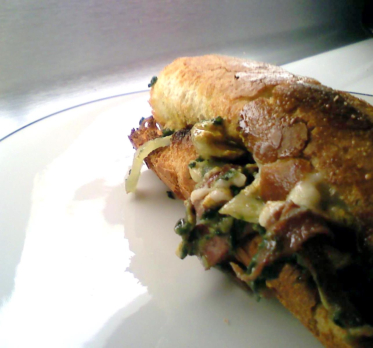 Palacino Palate: Lunch: Sautéed Bologna with Onions, Squash, Mushrooms ...