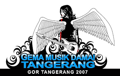 Rifan_design: Logo Acara "Gema Musik Damai Tangerang"