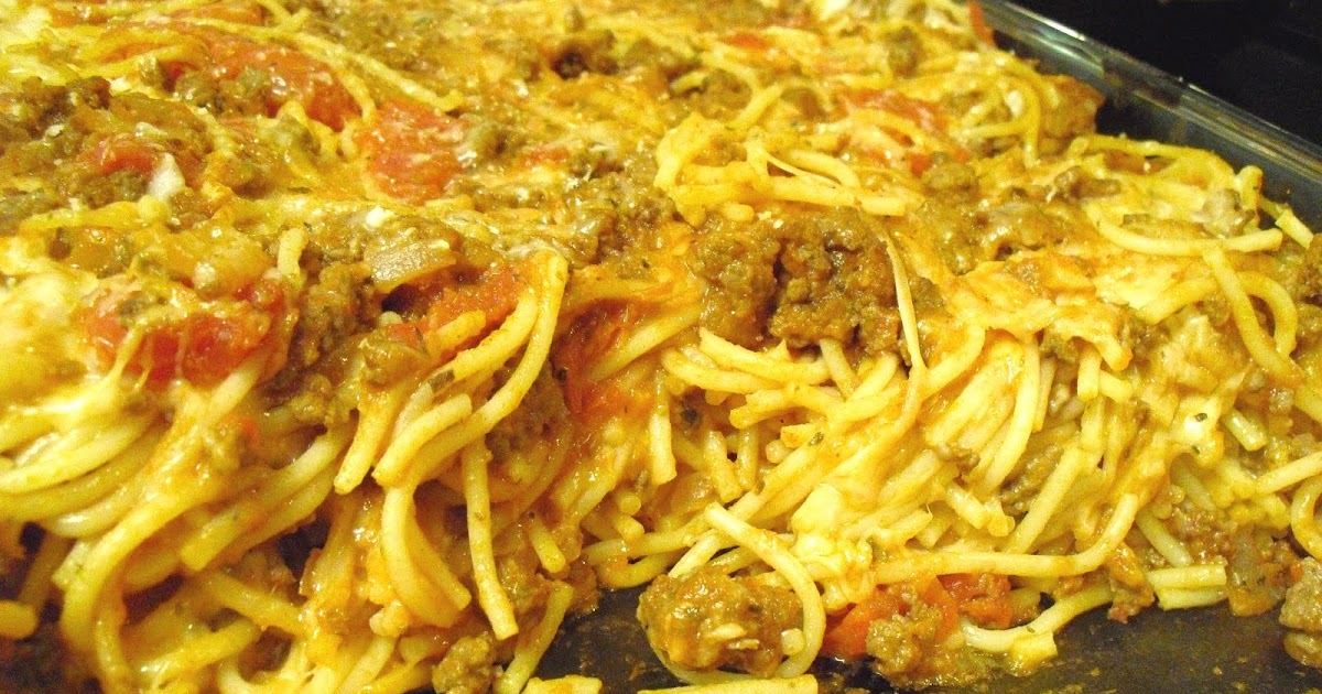 Cee in the Kitchen: spaghetti casserole