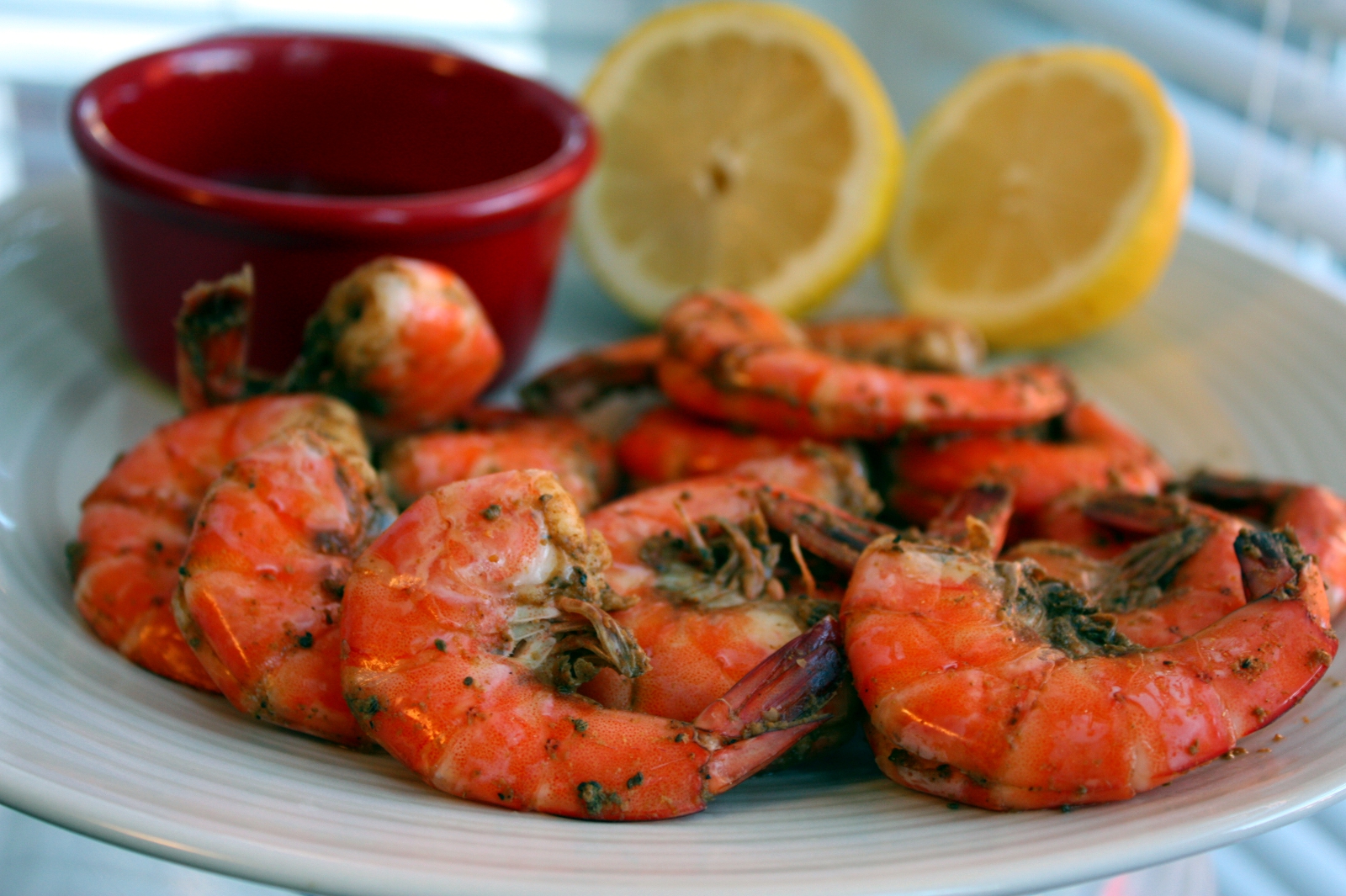 Cee in the Kitchen: spicy steamed shrimp for one or more