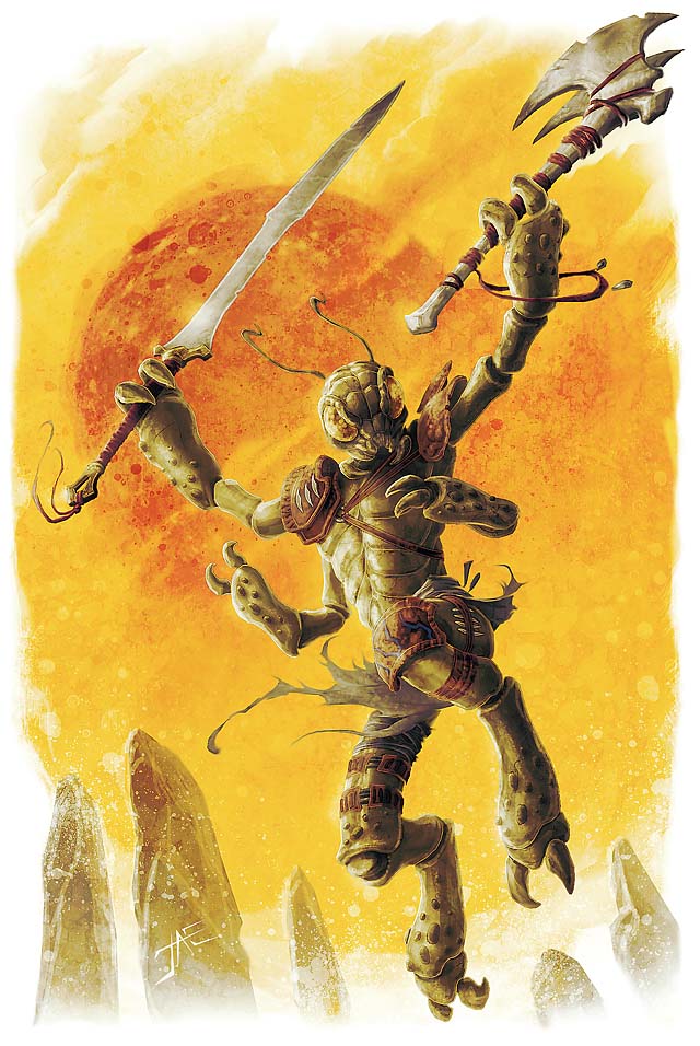 Covil Antigo: Raça - Thri-Kreen (Traduzida)