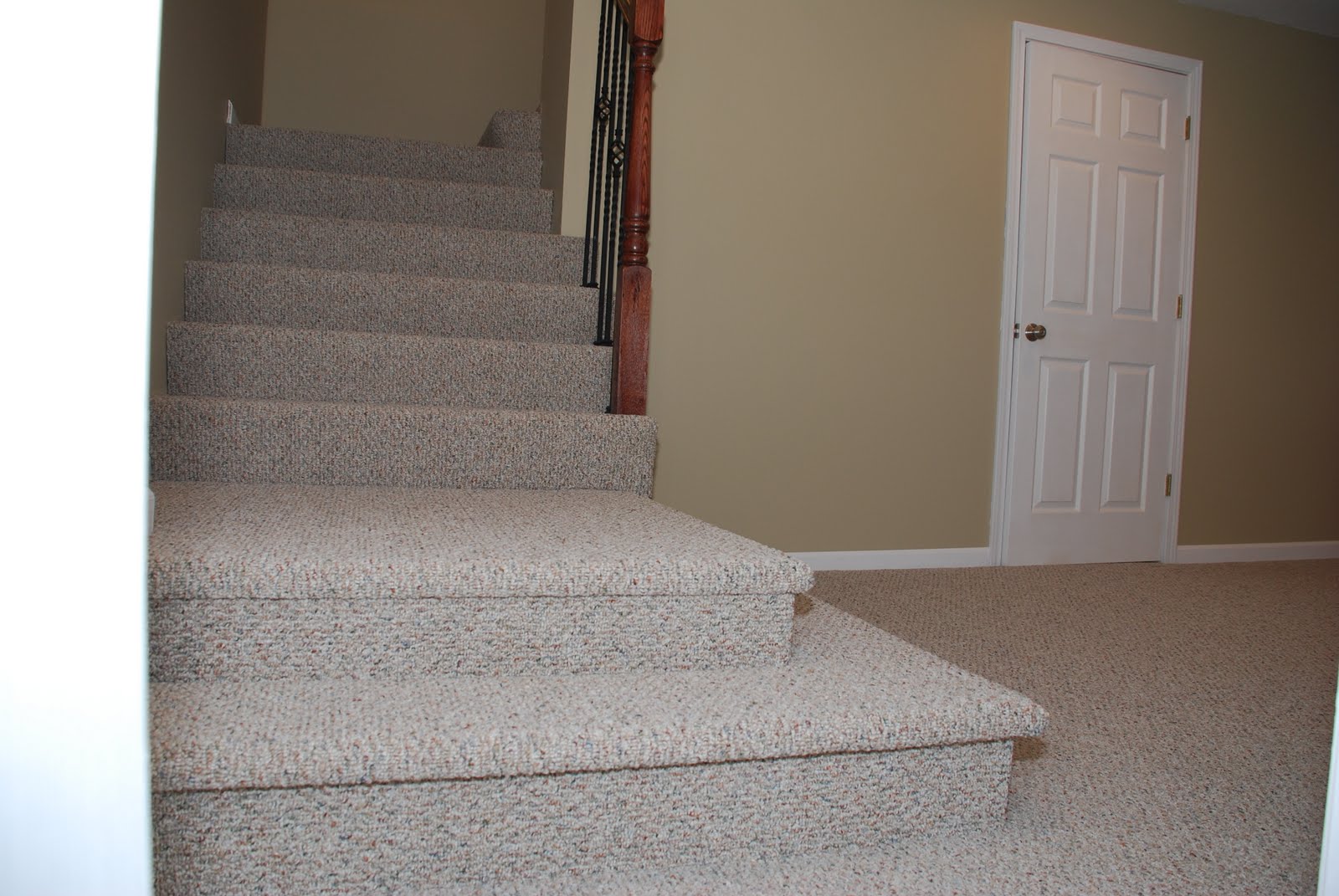 A Quest for a Balanced Life: Basement Carpet Installed!