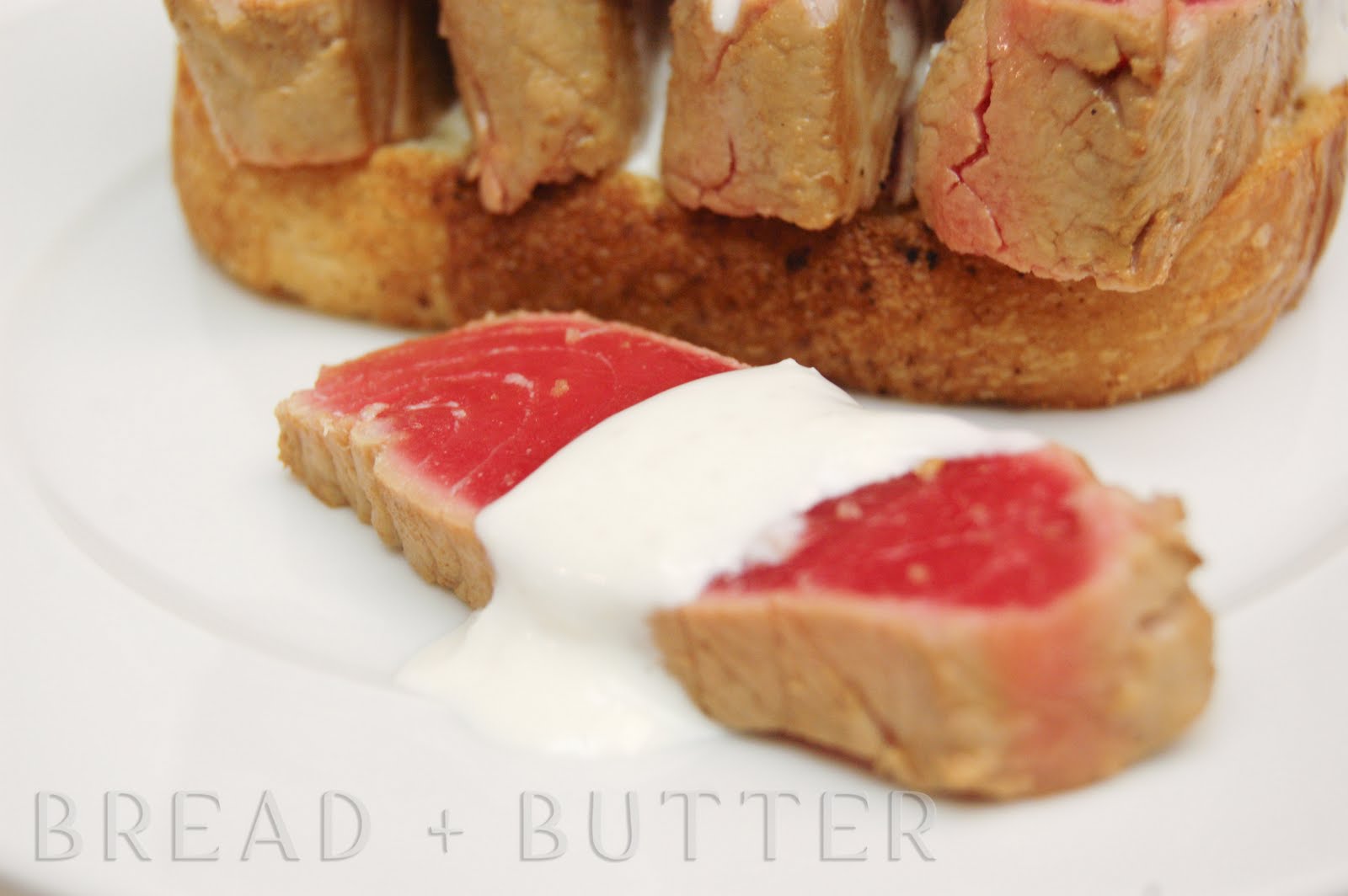 Bread + Butter: Seared Ahi Sandwich