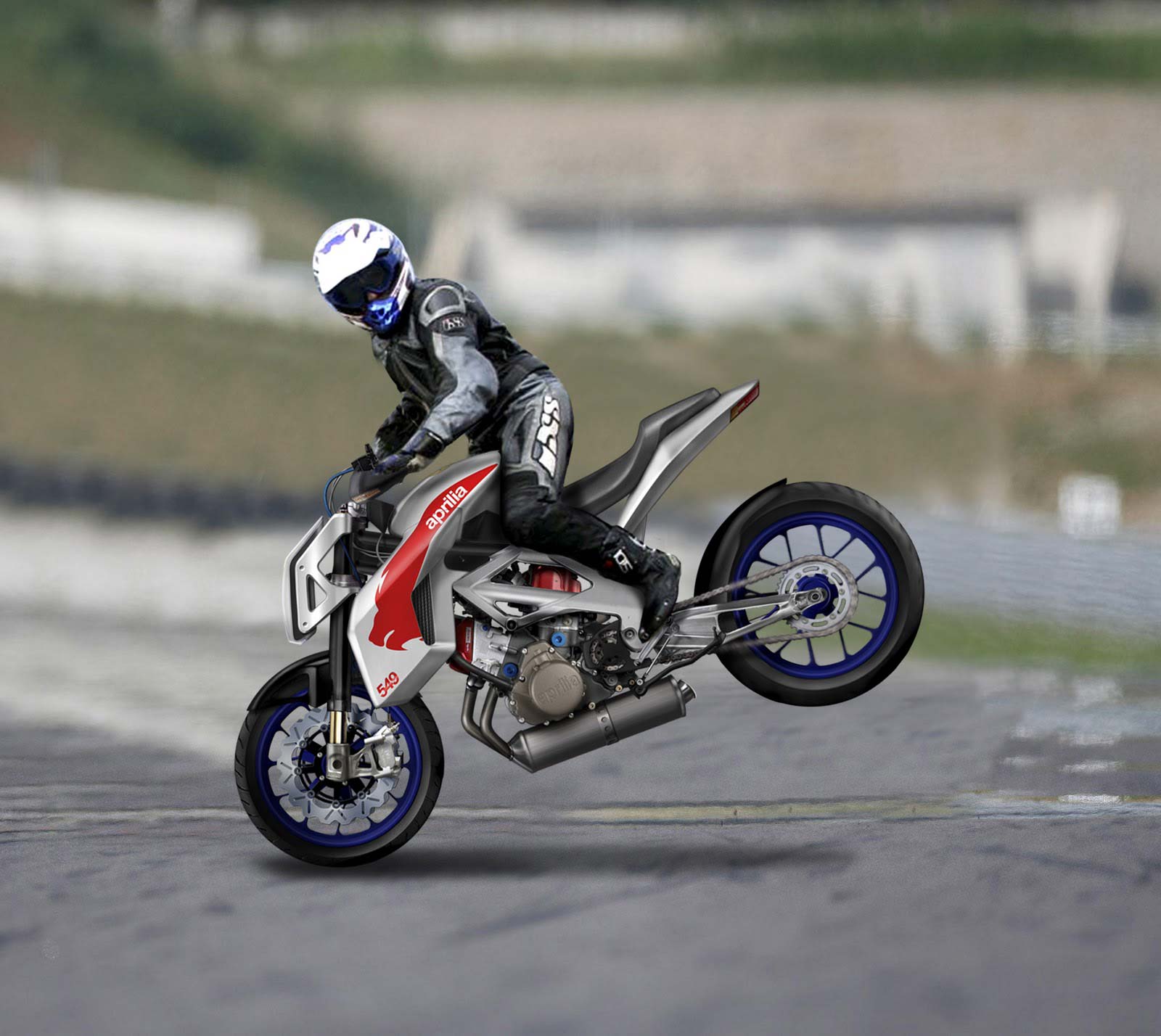 M2 RACING UNIT: Aprilia 5.5 Street by Luca Bar Design