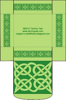 Origami n' Stuff 4 Kids: St. Patrick's Day Boxes: Celtic Knots and ...