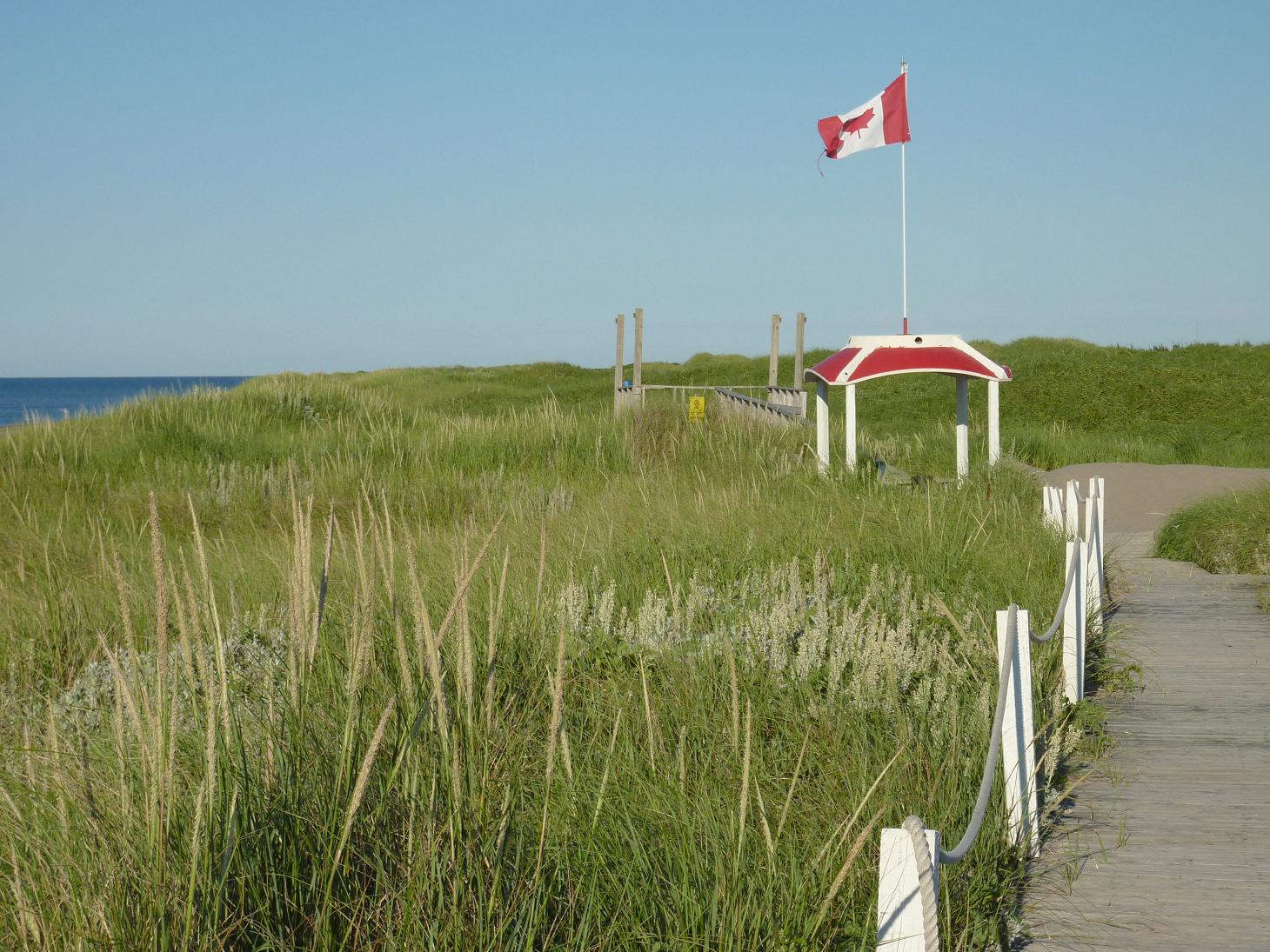 Matthew and Nancy's North American Tour: Escuminac Beach, NB