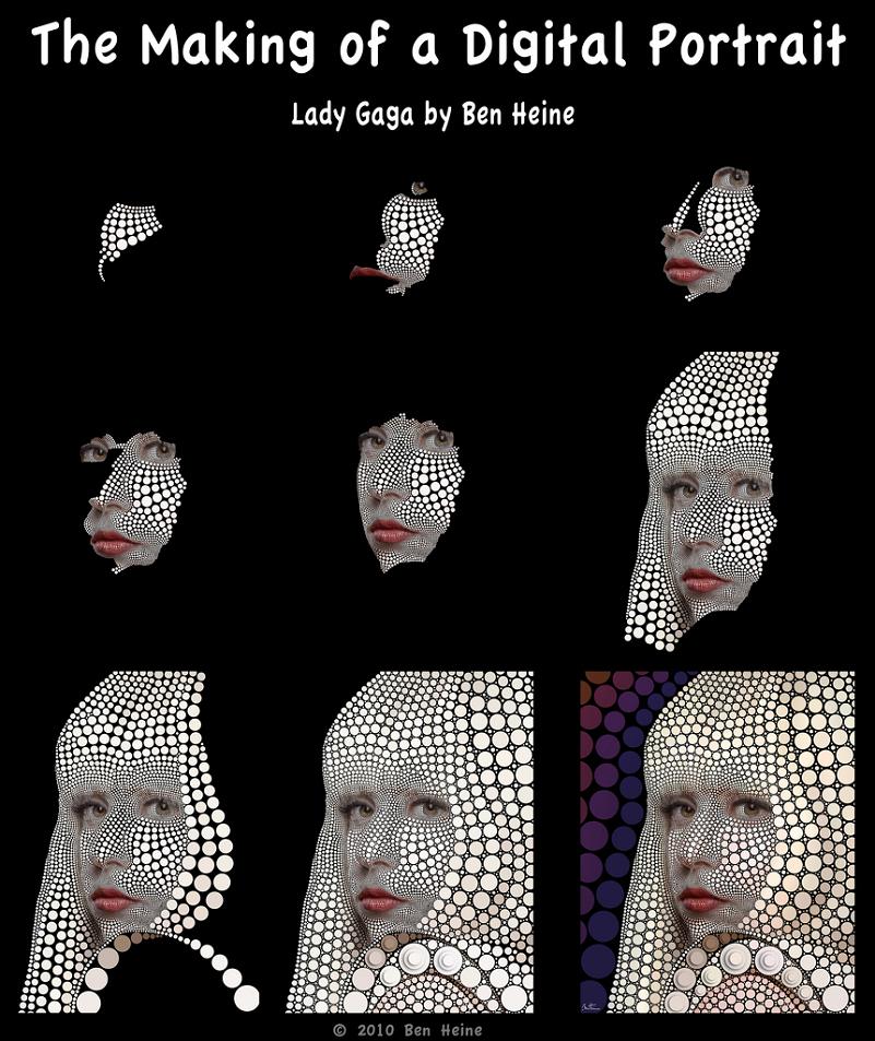 Arto`craft: Digital Circlism Artist Ben Heine