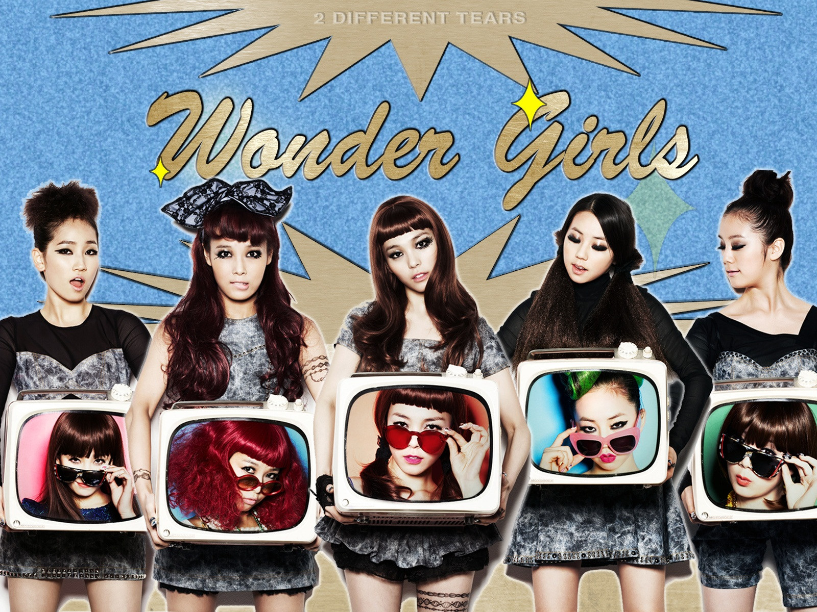 Dancing out of the edge : [Lyric] Wonder Girls - 2 Different Tears ...