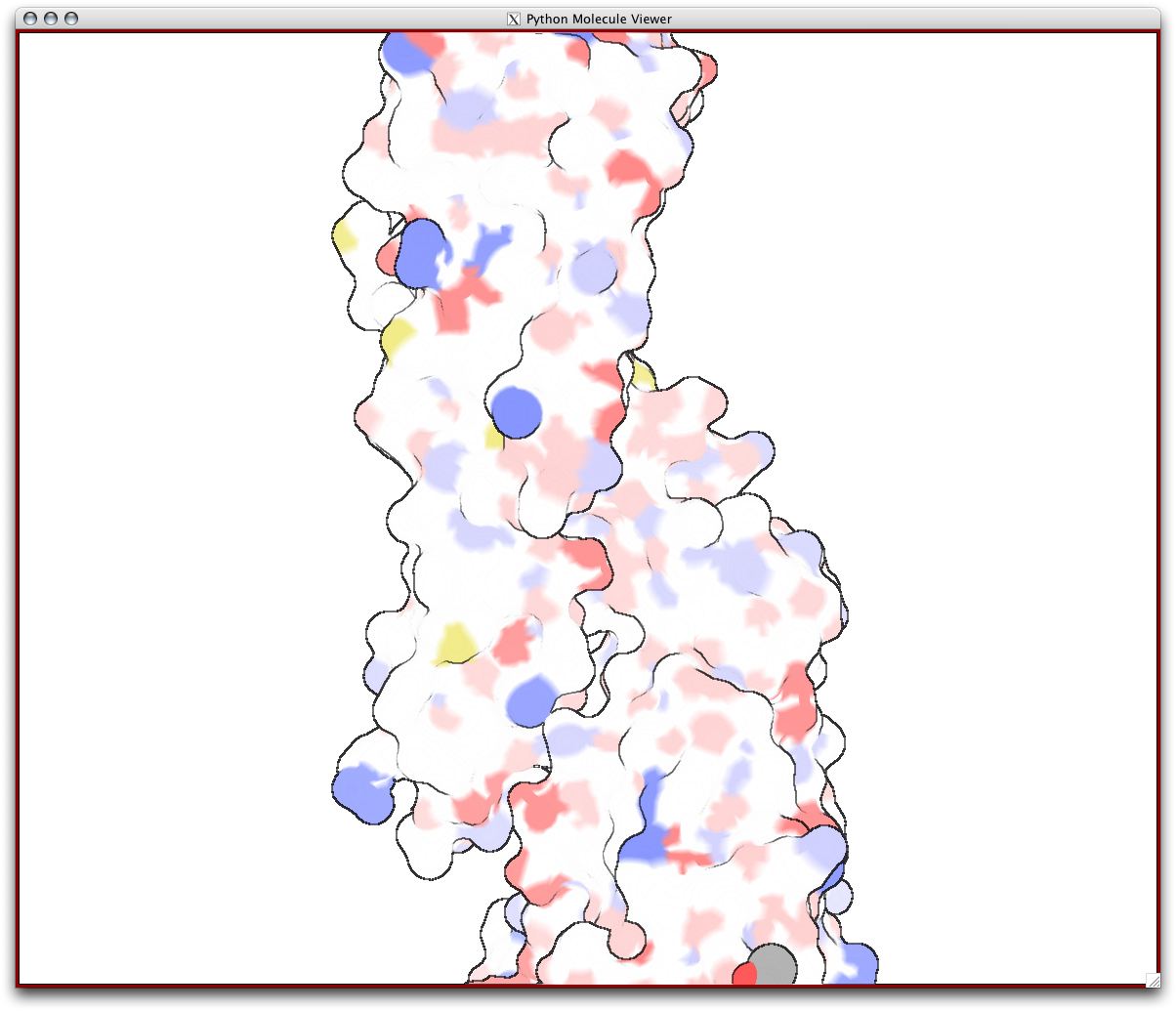 Python Molecular Viewer: Making David Goodsell like illustrations.