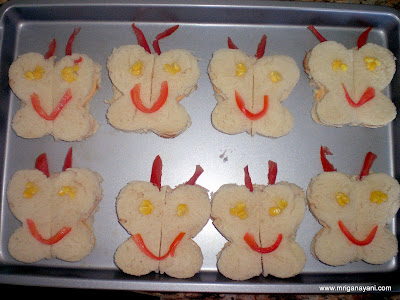 Love & Lentil: Kids Butterfly Sandwiches