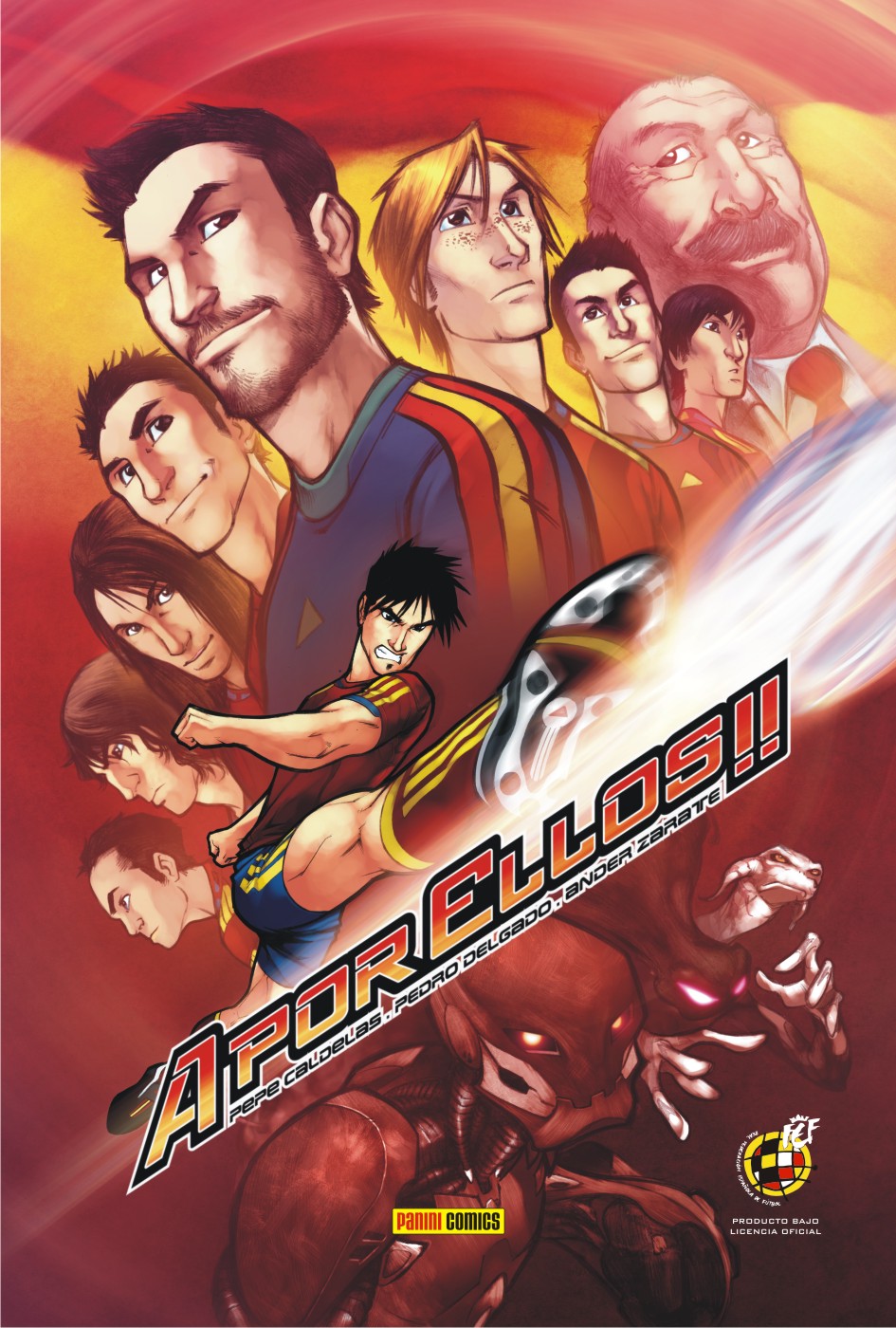 Mion Tedon: Nuevo Cómic Selección Española de Fútbol A POR ELLOS!!