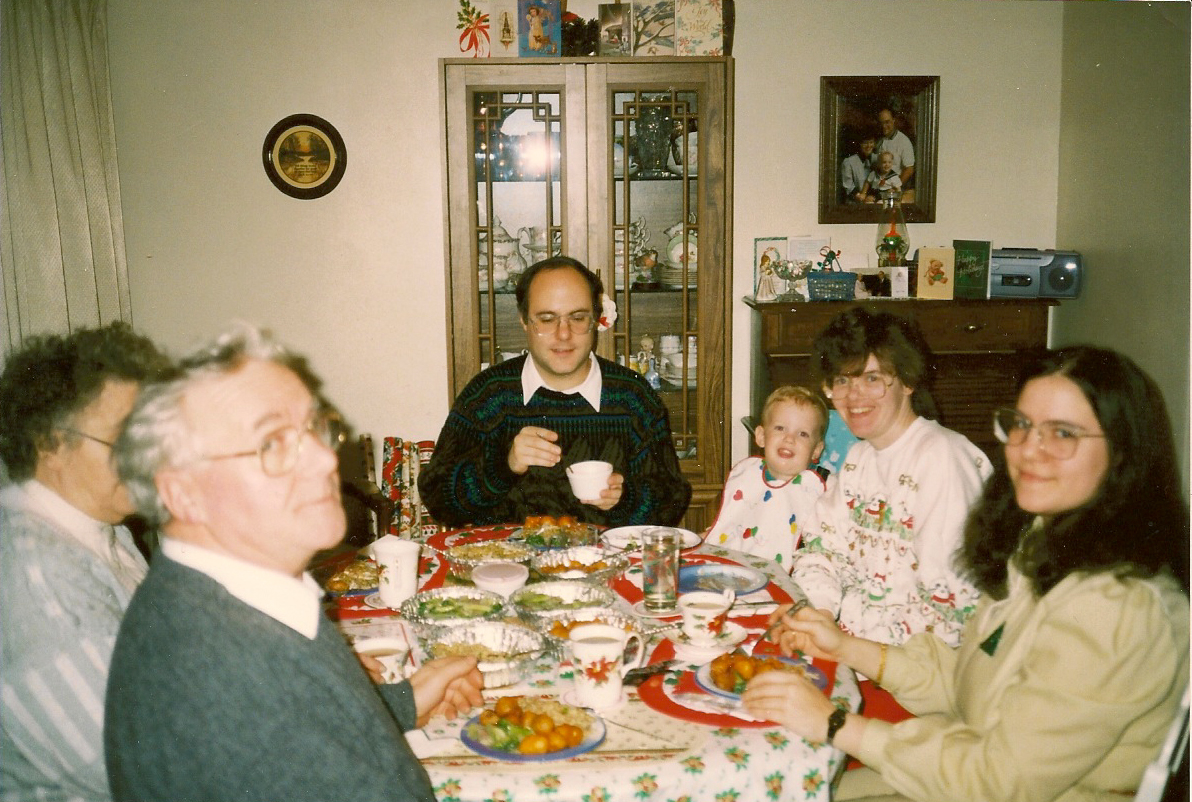 House of Houben: Memory Monday...scenes from Christmas 1990...20 years ago