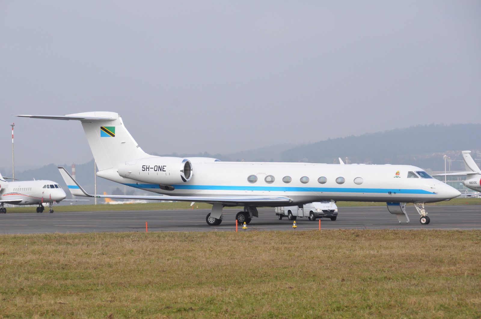 Flypictures: 5H-ONE / Gulfstream 550 / Tanzanian Peoples Defense Force
