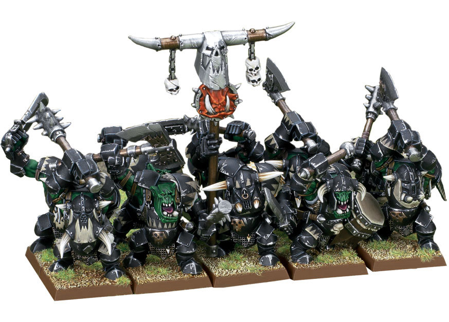 Incorporating Fantasy Orcs model into WH40k Orks Part 1 ~ The Orky Fort ...