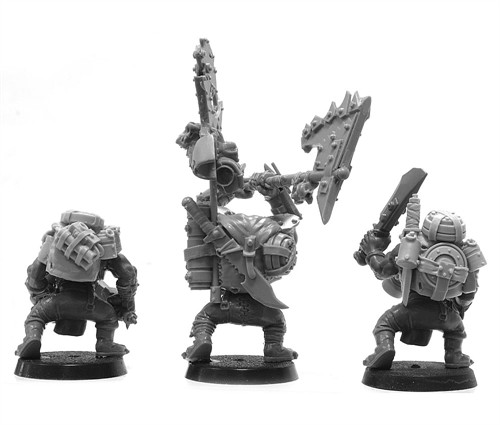 ForgeWorld : Ork Kommandoes conversion set! ~ The Orky Fort - Your HQ ...