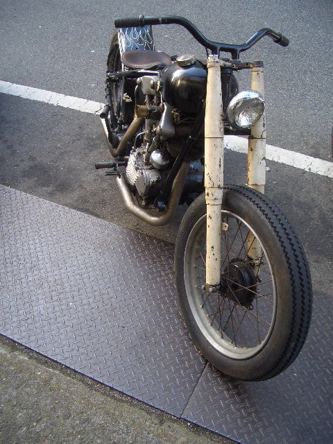 IN RUST WE TRUST: Knucklehead bobber from japan