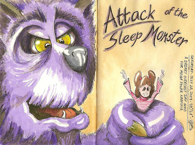 Speck's Sketch Blog: Attack of the Sleep Monster
