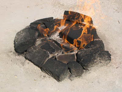 Sheki, Azerbaijan: Novruz holiday is knocking the door..."fire" Tuesday ...