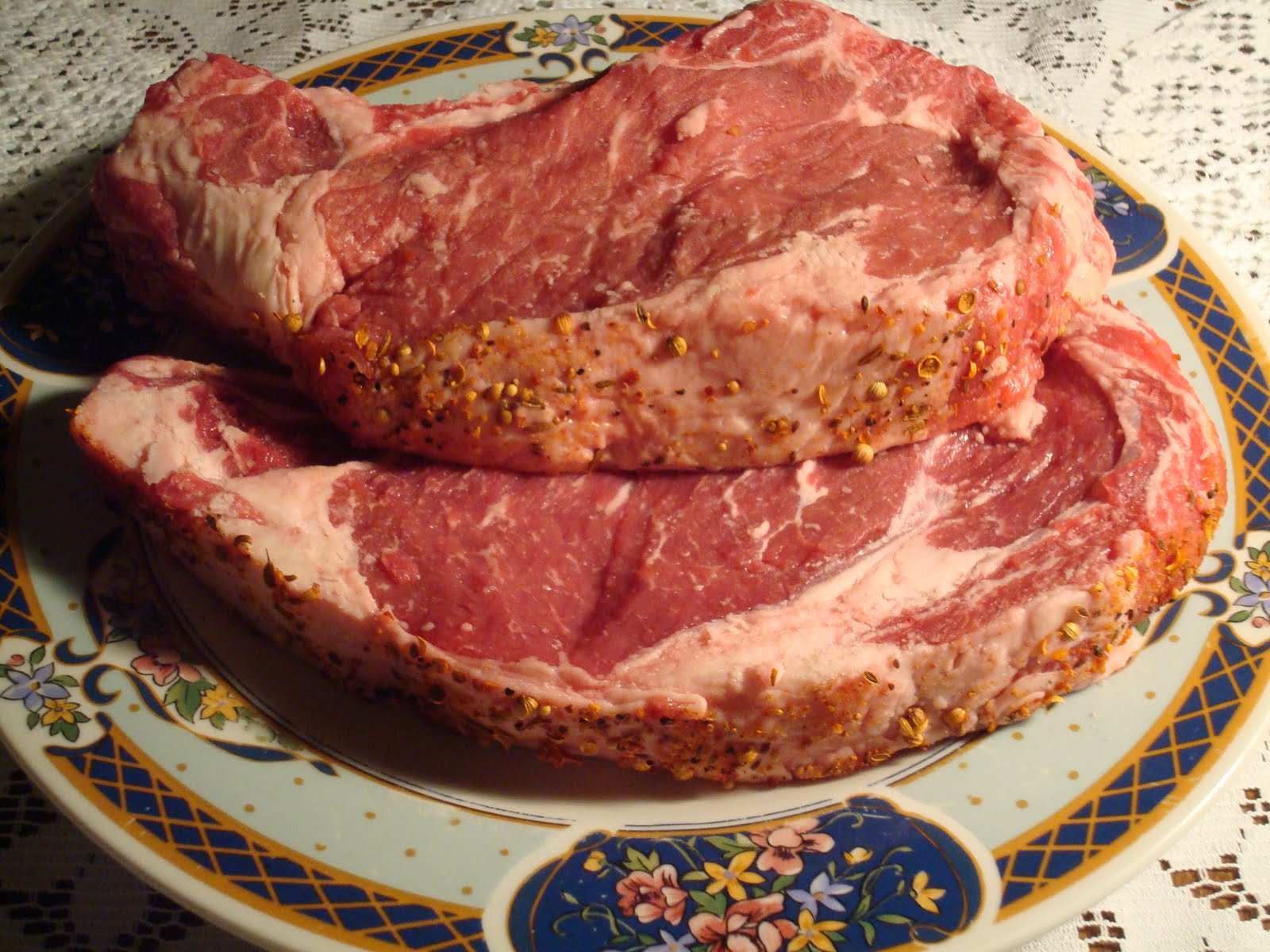 20 Ranch - Complementary Foods: Rib-Eye Steak Dinner