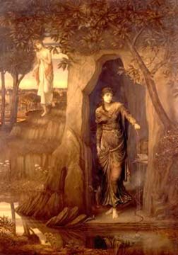 Pre Raphaelite Art: John Melhuish Strudwick - Circe and Scylla